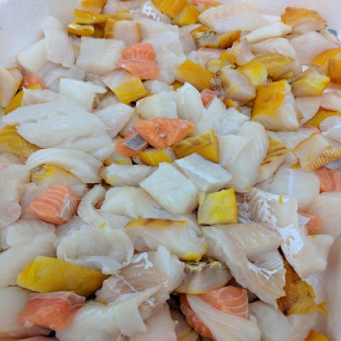 Diced Smoked Fish Mix - Fish Shack
