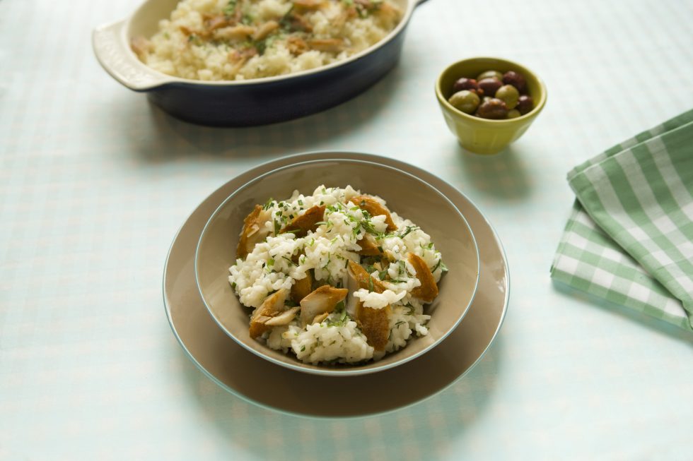 Smoked Haddock Risotto - Fish Shack - traditionally smoked haddock